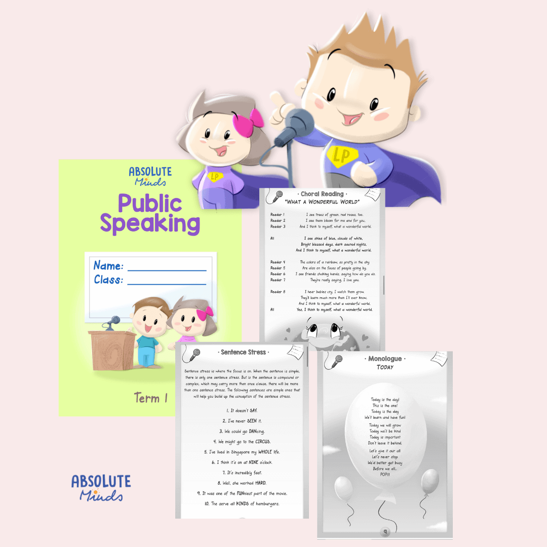 Public Speaking Classes Singapore - for kids