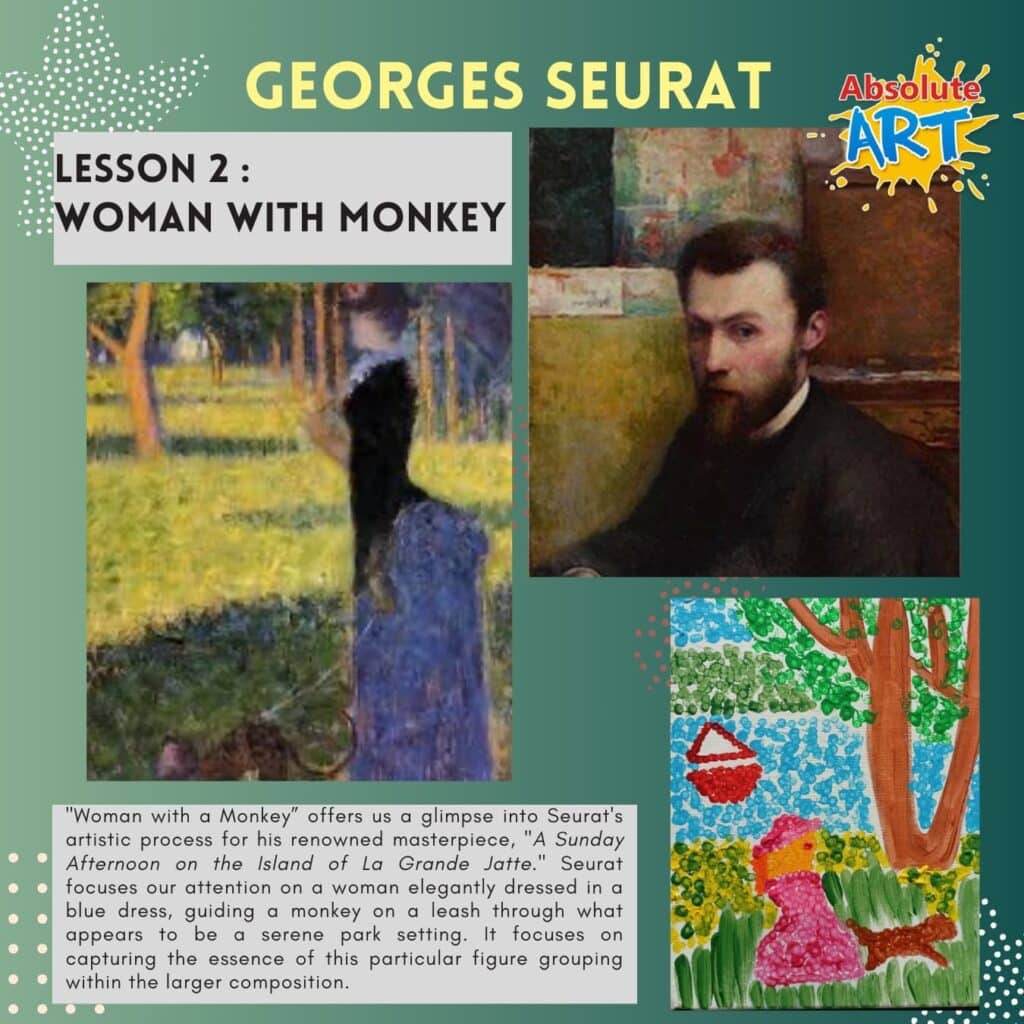 Georges Seurat - Art children Course theme 2 - Absolute-Minds Preschool ...
