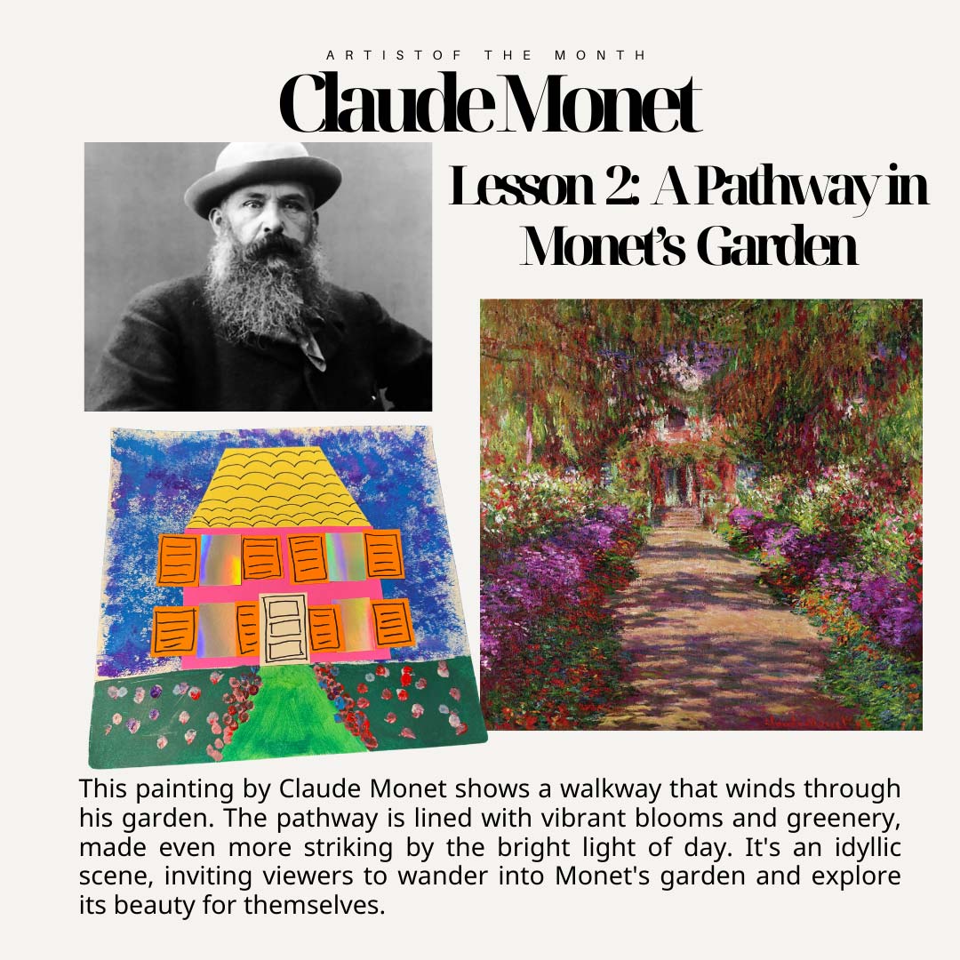 Claude Monet Art children Course theme 2 - Absolute-Minds Preschool ...